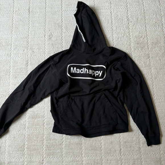 Madhappy | Tops | Mad Happy Universal Hoodie Black | Poshmark